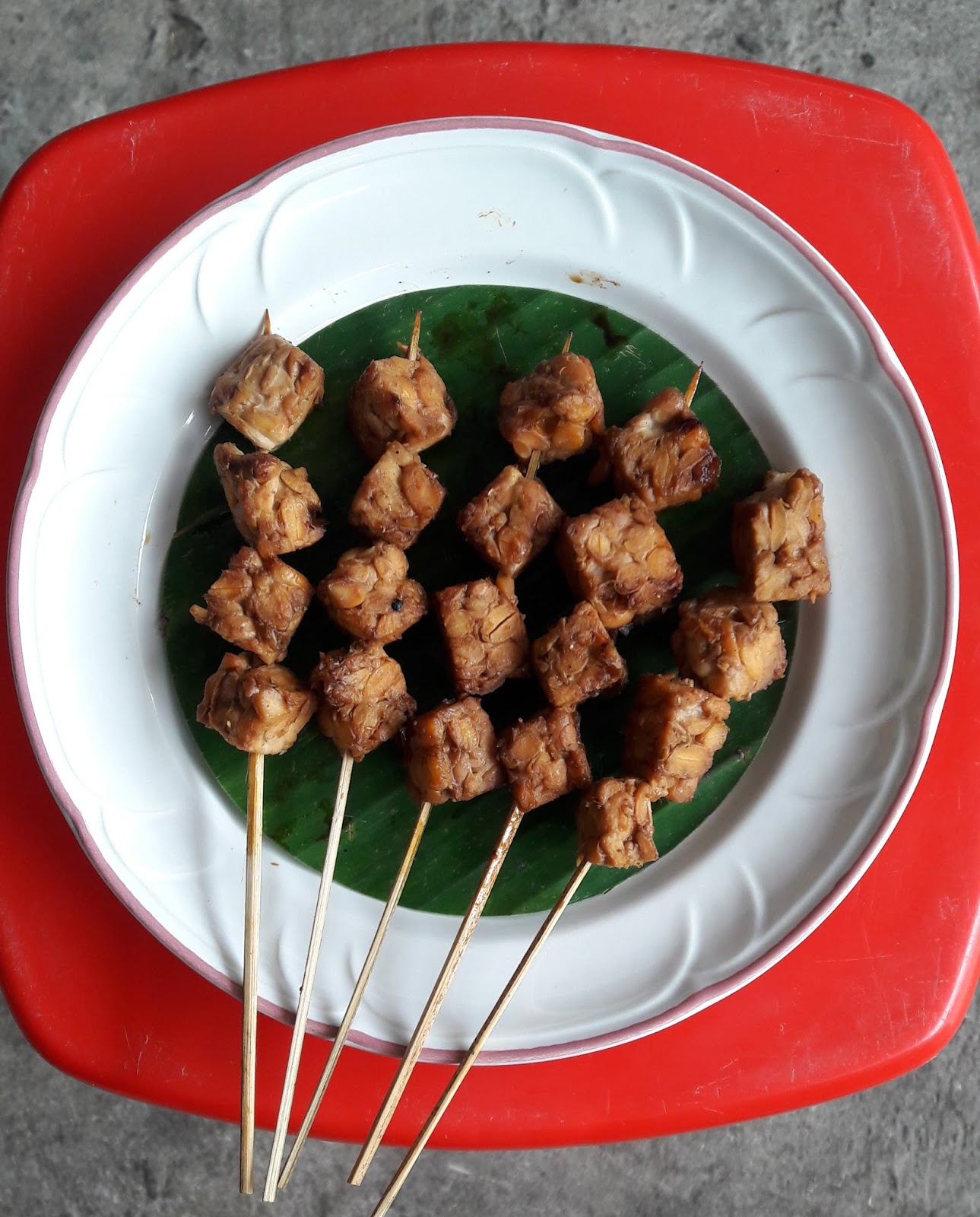 ANGKRINGAN GUNUNGAN PALEMBANG: Sate-Satean