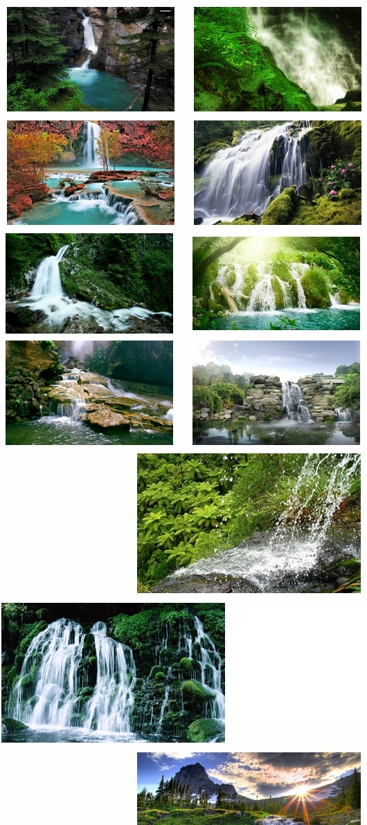 Waterfall Theme For Windows 7 And 8 Season 2 | Ouo Themes