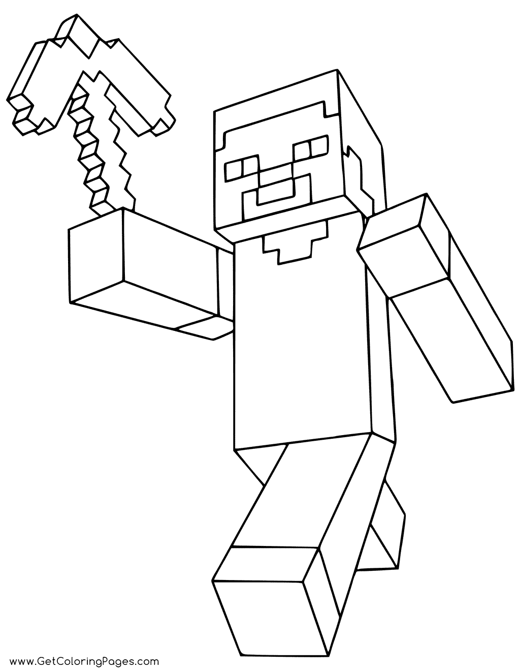 +24 Minecraft Coloring Pages That You Can Print