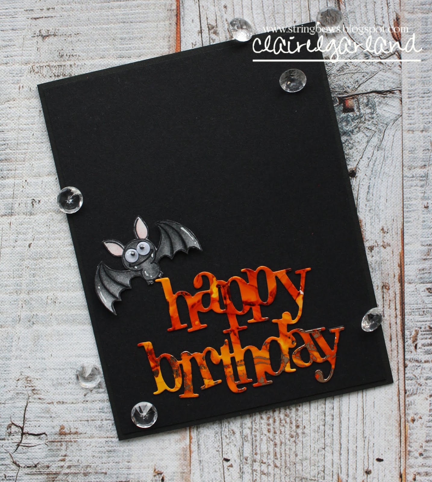 String Bows: A Birthday Bat