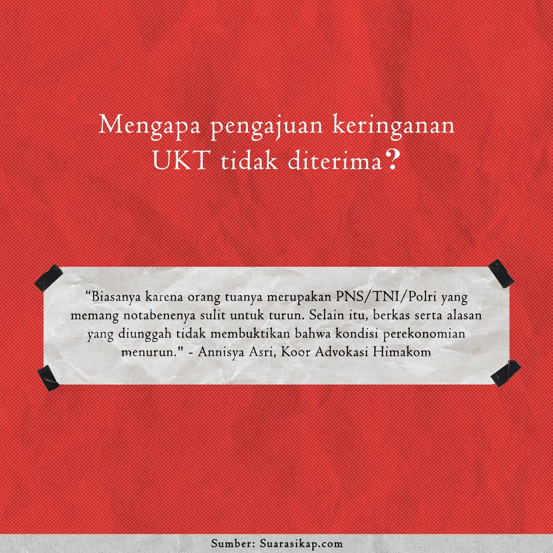 Kebijakan Penurunan UKT di UPN "Veteran" Yogyakarta - SUARA SIKAP | Suara Akar Mahasiswa