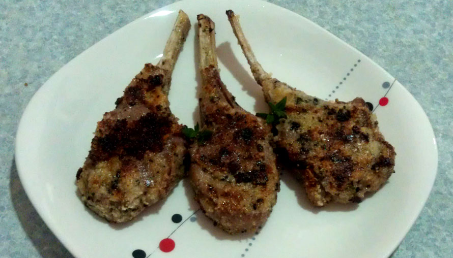 Frage's Kitchen: Herb Crusted Lamb Cutlets