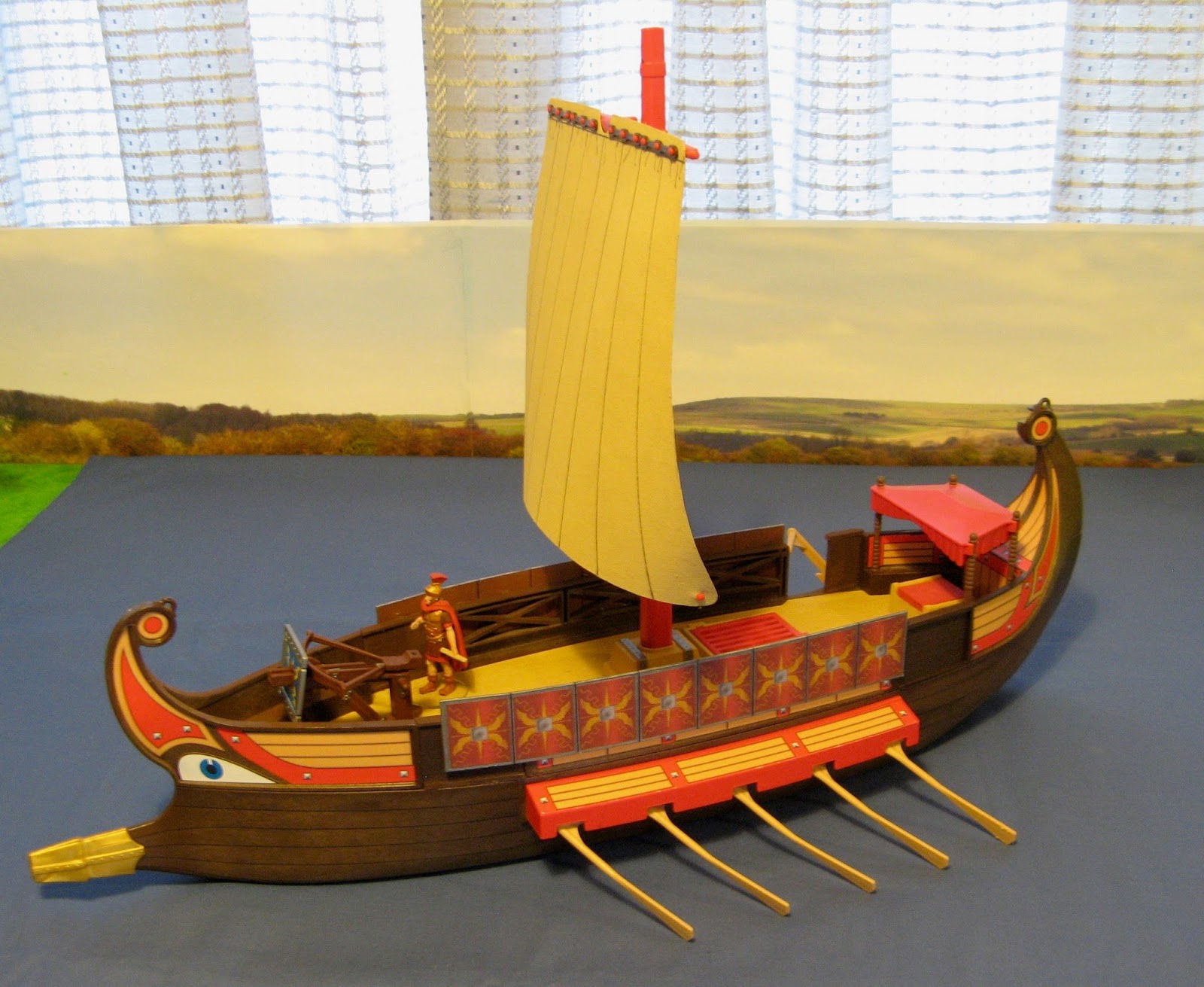 By Toutatis !: Roman Ship - ready for its crew ...