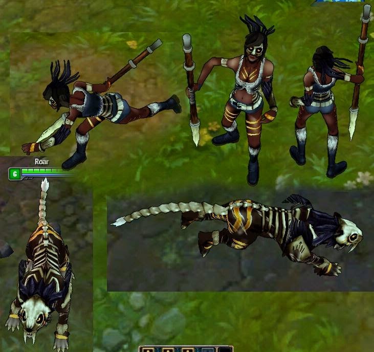 Boneclaw Nidalee - Free Skin LoL