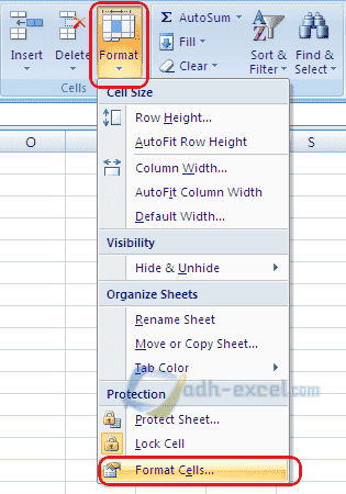 3 Cara Menampilkan Kotak Dialog Format Cells Dalam Excel - Belajar Excel