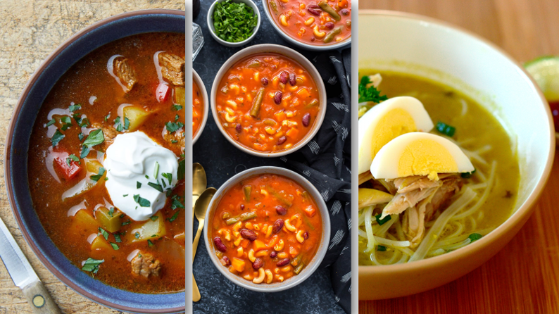 CHEF Q: The Most Popular National Soups in The World
