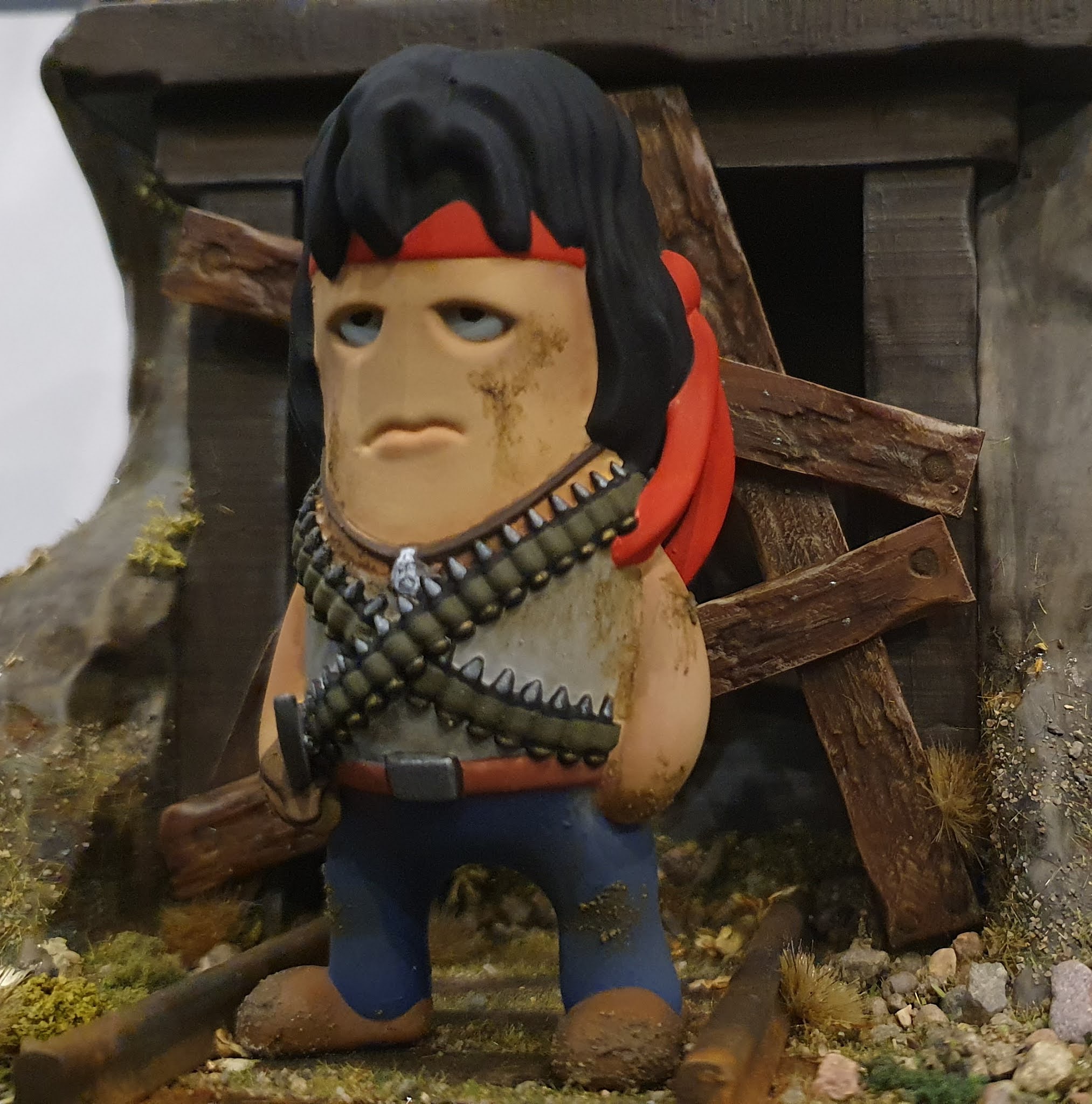 3D printed Rambo First Blood Diorama - By community member DiyLabotomy ...