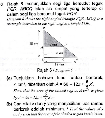 TeoriMath: Bab 02 Pembezaaan - Soalan AddMath Form5