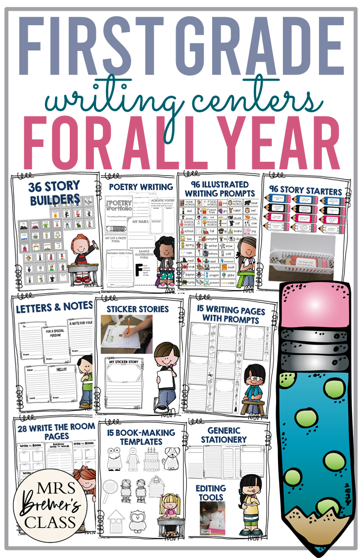 A Year of First Grade Writing Centers | Mrs. Bremer's Class