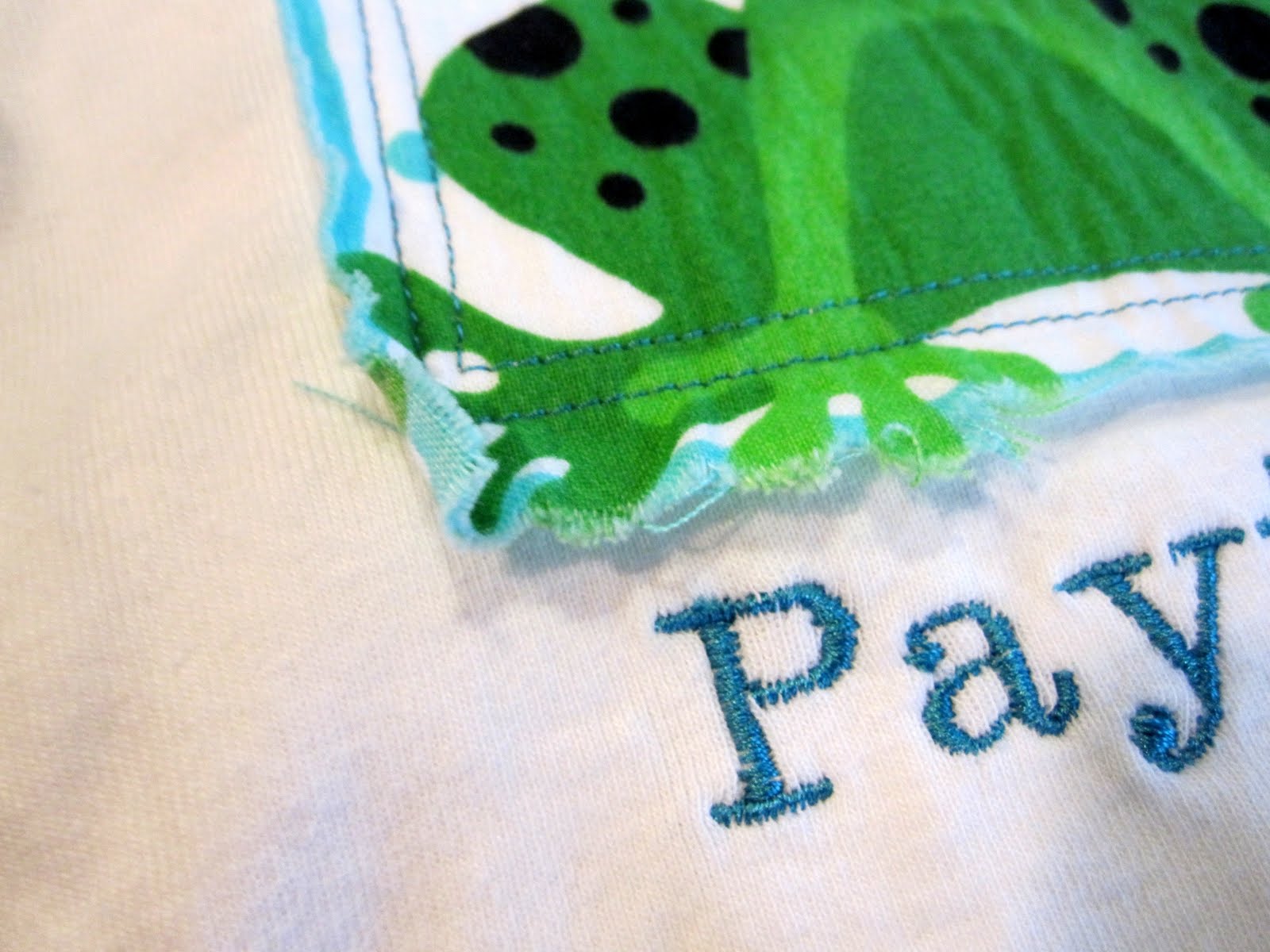 Lifes Sweeter With Chocolate Frog Applique And Embroidered Shirt And Onesie