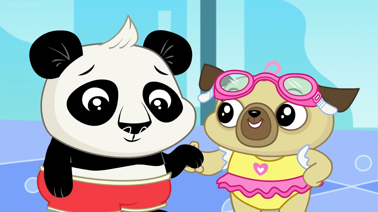 Shirtless Drawn Cartoon Boys: Peter Wolfcub, Nico Panda, Barry Bear ...