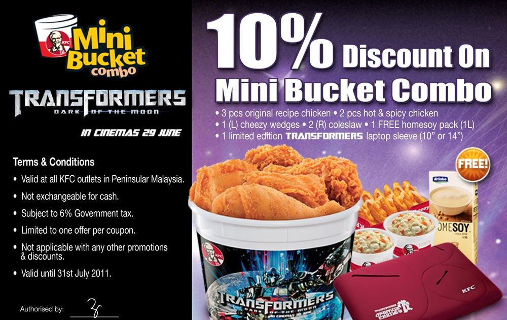 KFC Mini Bucket Combo online voucher | 1000Savings.com