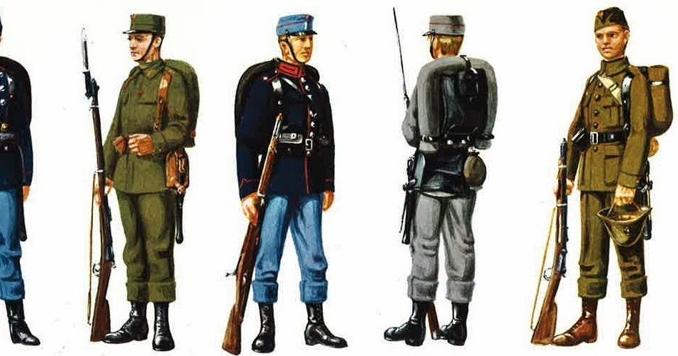 Military equipment of the 20th century: Danish World War One Uniform (M ...