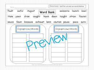 Lesson Plans & More by Mrs Wenning's Classroom!: Variant Vowel /o/ (all ...