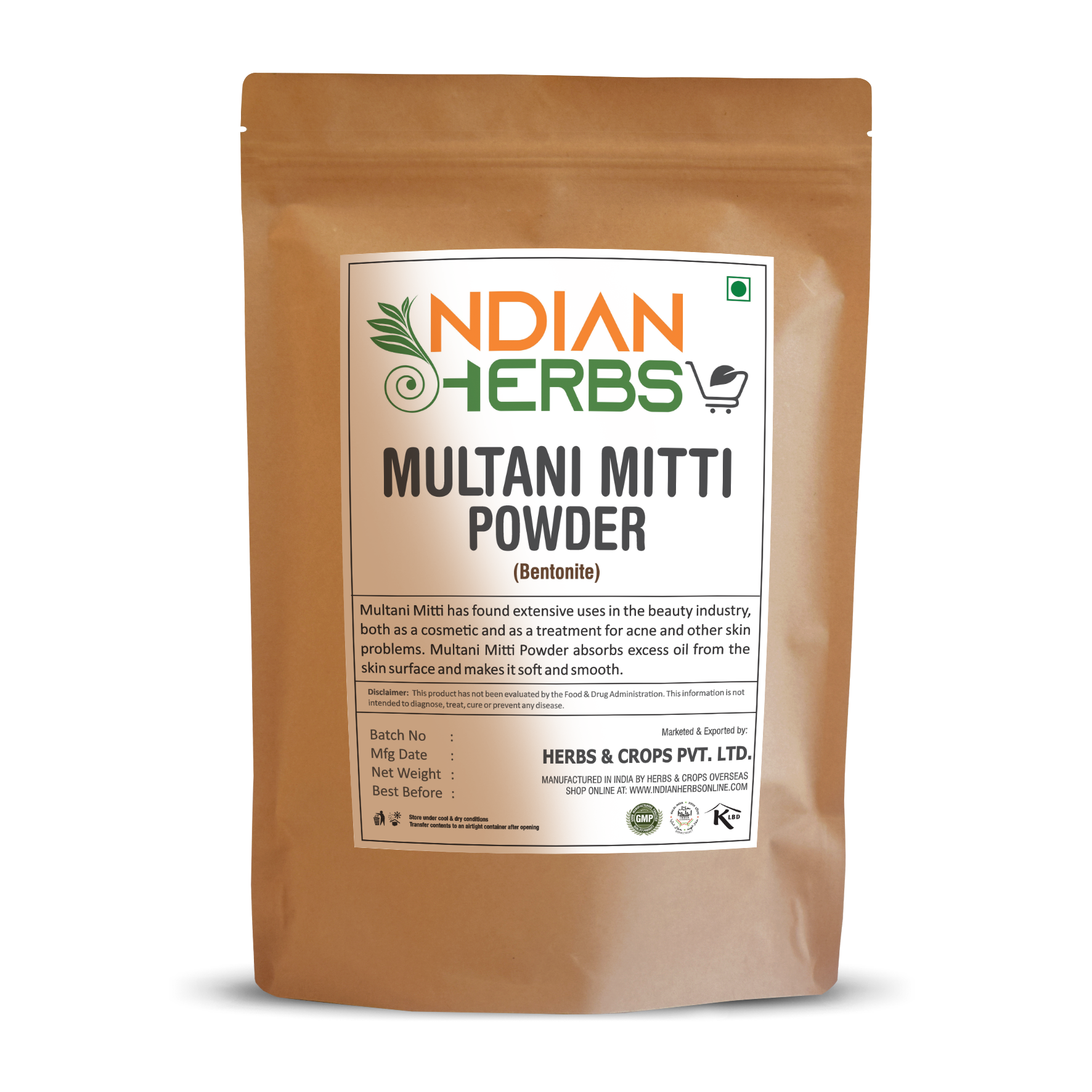 Multani Mitti Powder for Face and Acne