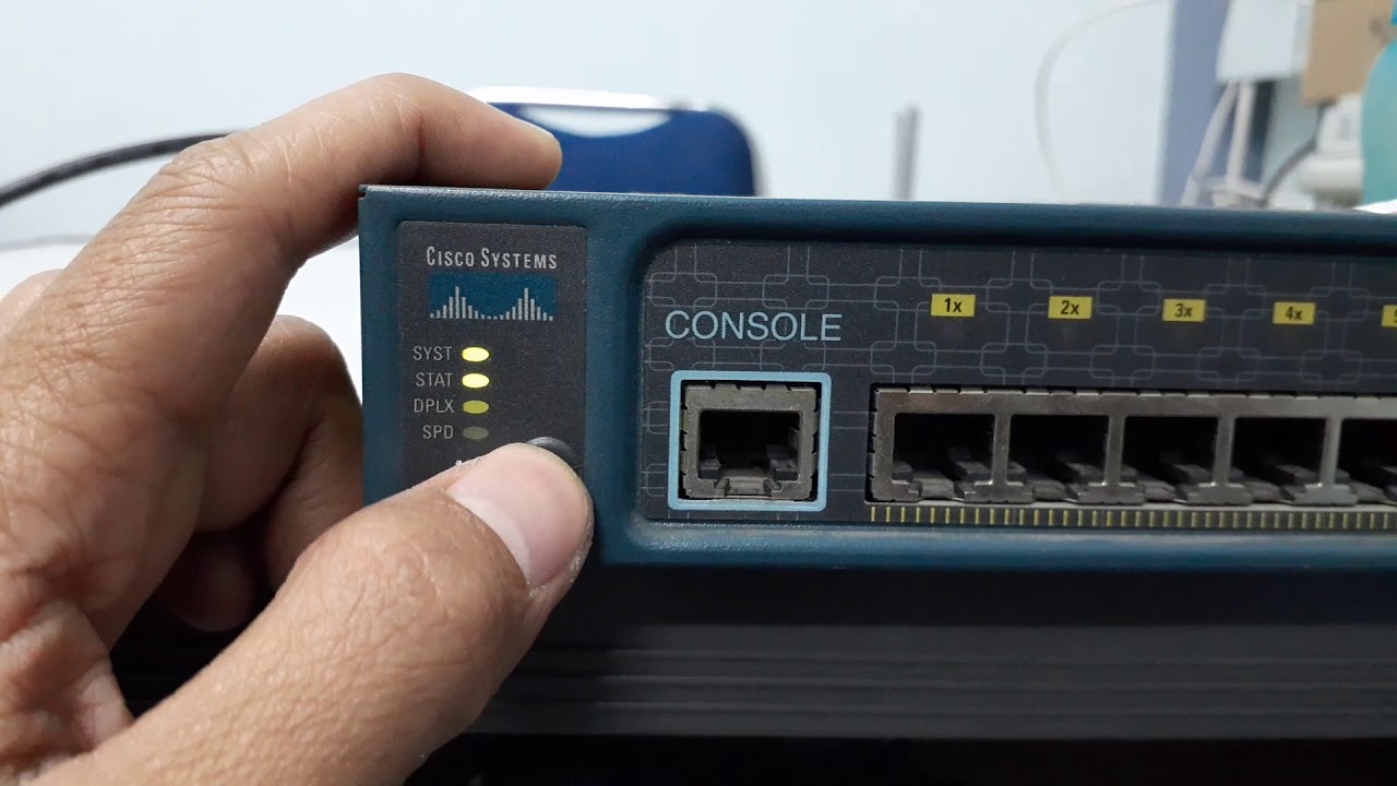 Recovering Switch Cisco from a Software Failure