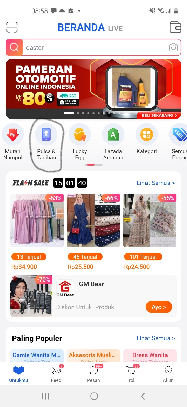 Tutorial di Lazada