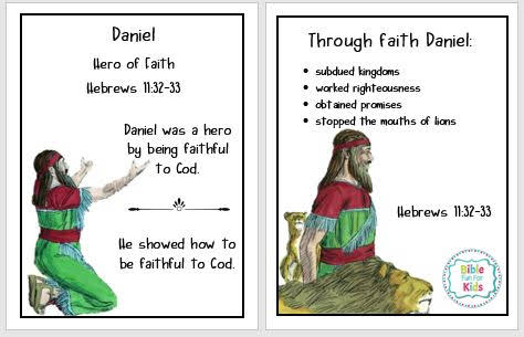 VBS: 4. Daniel ~ a Man of Faith in Hebrews | Bible Fun For Kids