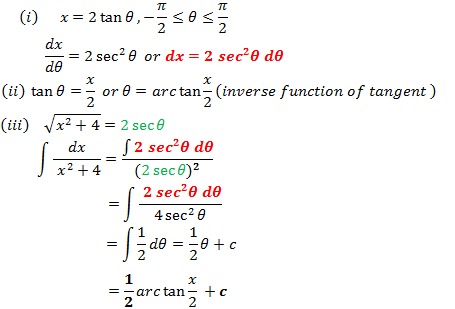 Use Trigonometric Substitution To Solve The Integral Of Square Root ...