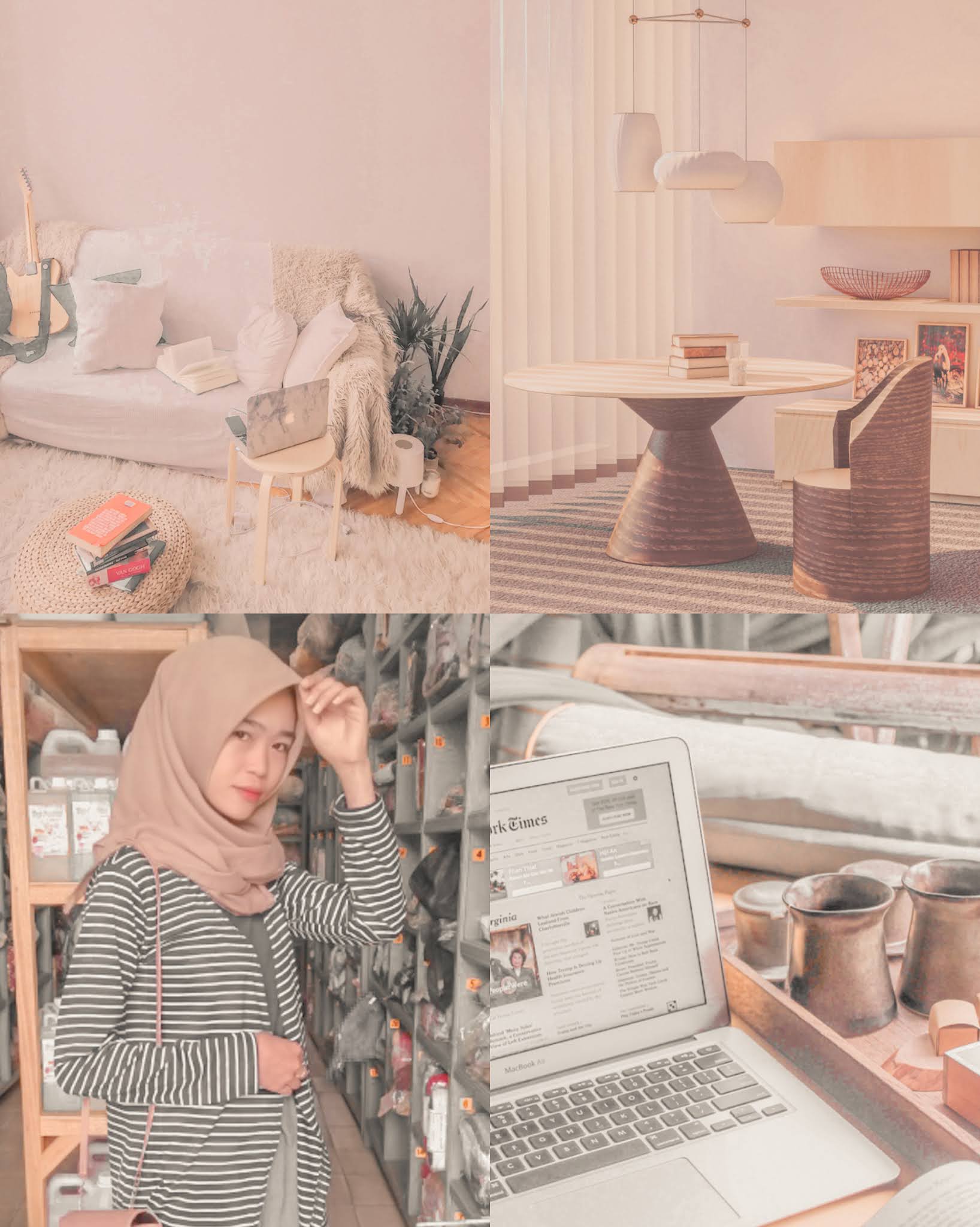 PRESET / RUMUS LIGHTROOM SOFT PINK KHUSUS PARA CEWEK SELEBGRAM