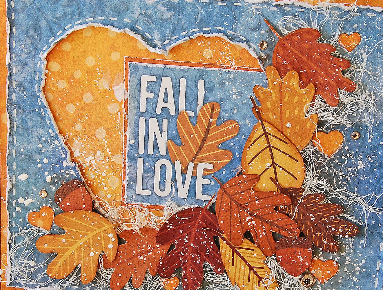 The BoBunny Blog: Cards: Beautifully Brisk Fall Cards with Marilyn