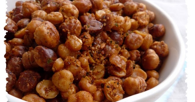 Pois chiches croquants épicés rôtis au four - Goûte, j'ai testé un truc