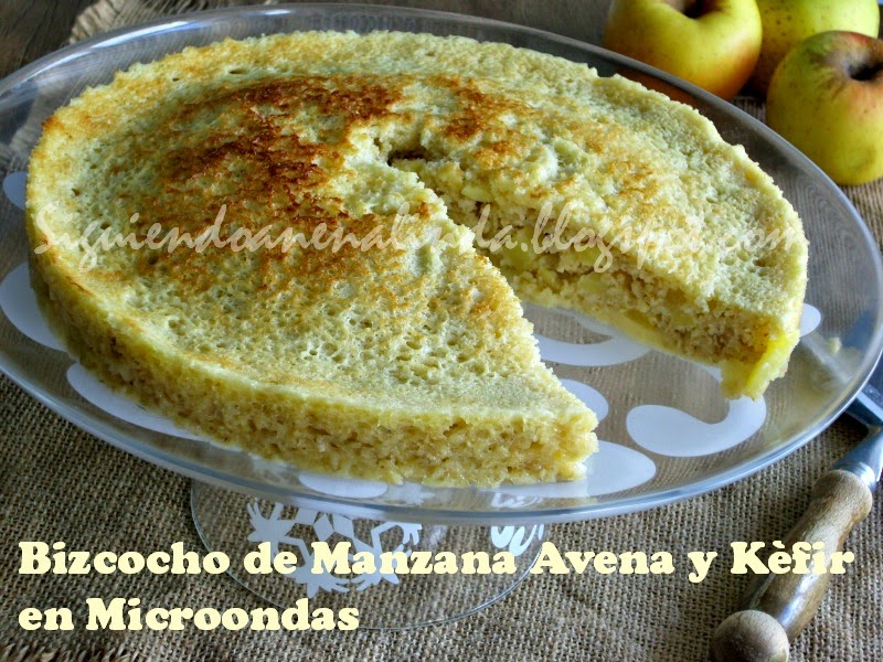 Siguiendo A Nenalinda Bizcocho De Manzana Avena Y Kéfir En