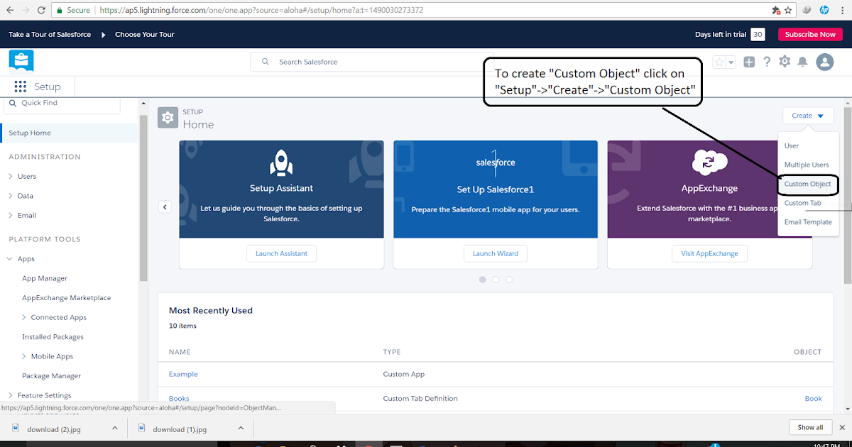 Create Custom Object In Salesforce Application Engineersiq