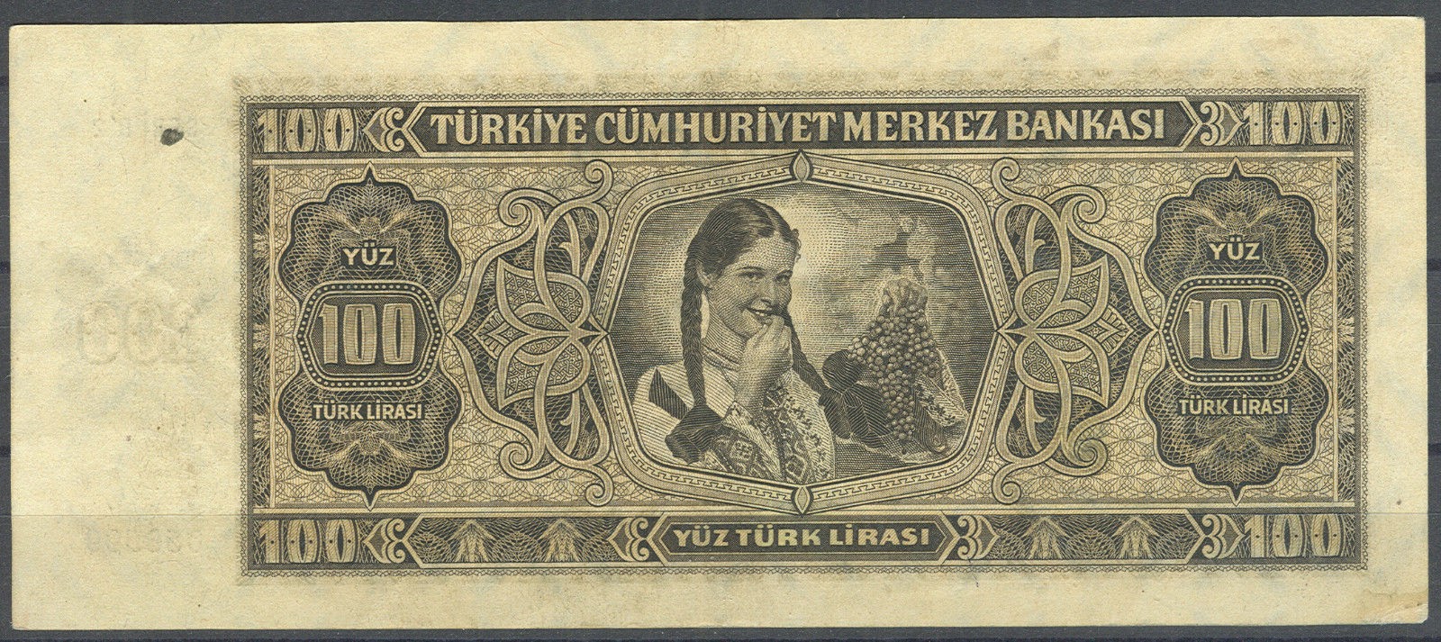 100 Turkish Lira note 1930 İsmet İnönü|World Banknotes & Coins Pictures ...