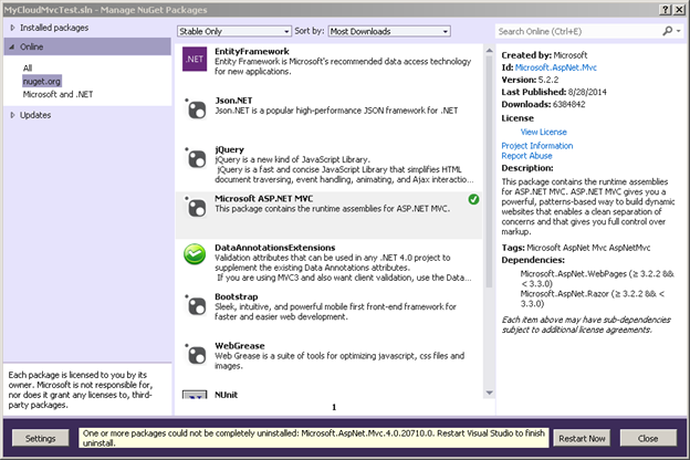 C Sql Jquery Etc Mvc Cs1061 System Web Mvchelper Does Not Contain A