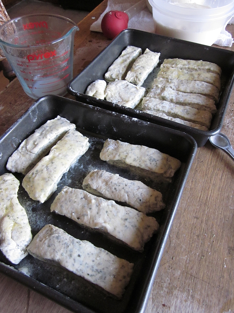 Rural Revolution: Parmesan butter pan biscuits