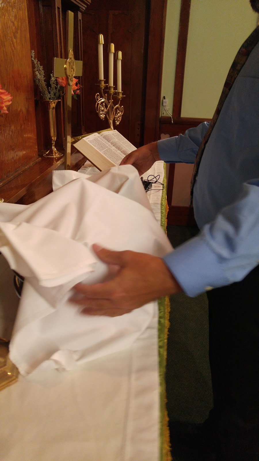 Genesee Lutheran Parish: Communion Set-Up Help