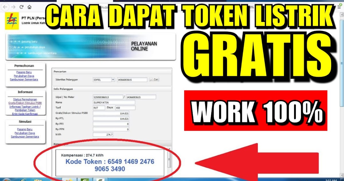 Cara dapat Token Listrik GRATIS Maret April Mei 2020 - mastimon.com Cara dapat Token Listrik GRATIS Maret April Mei 2020 - mastimon.com