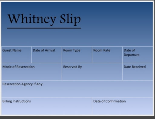 Whitney system of Reservation