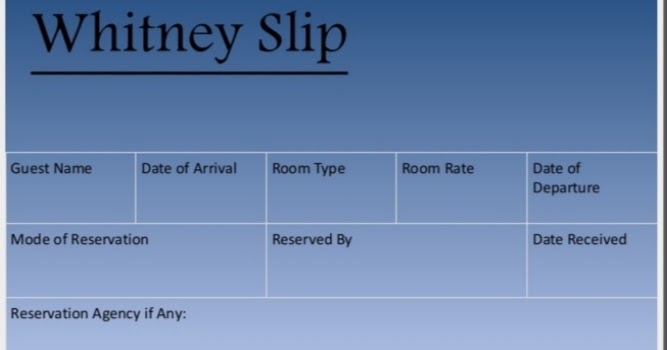 Whitney system of Reservation