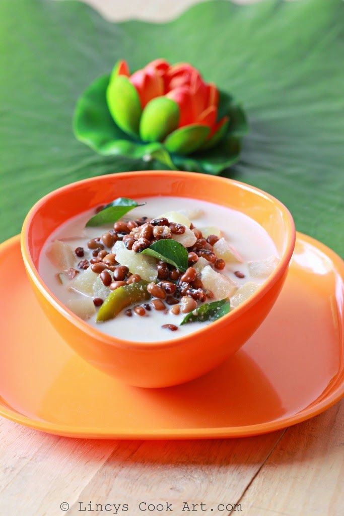 Olan/ Traditional Olan/ Ash Gourd and Cow Peas Stew ~ Lincy's Cook Art