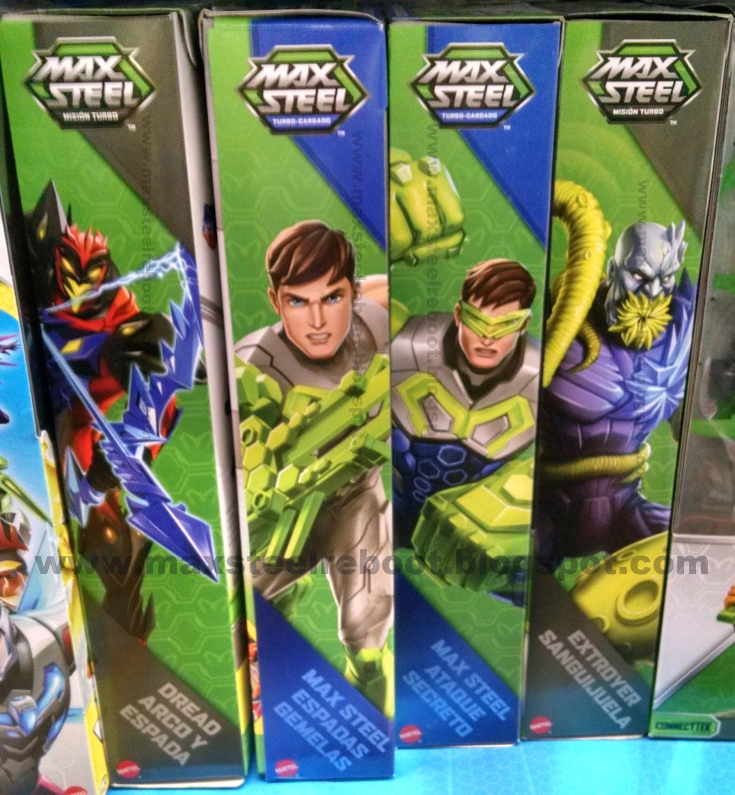 Max Steel Reboot: ¡Llegan las figuras Max Steel 2017 a tiendas!
