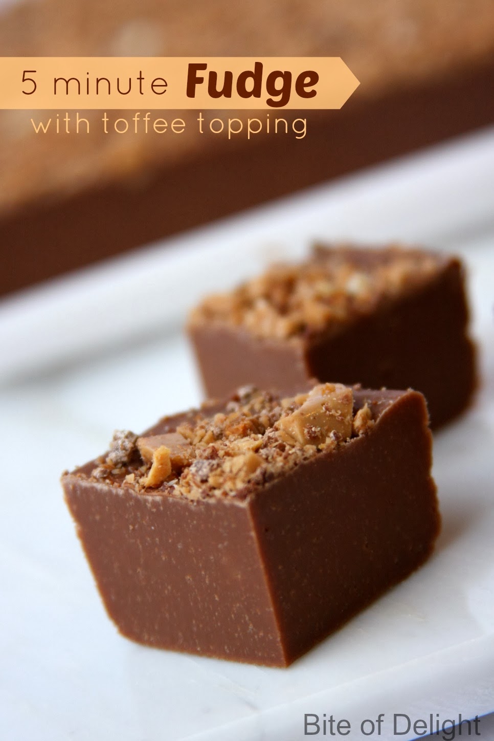 5 Minute Fudge - Bite Of Delight