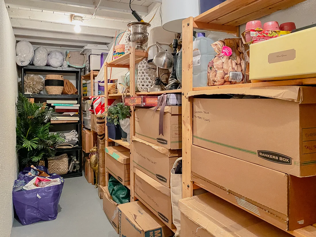 Basement Storage Room Ideas - Rambling Renovators
