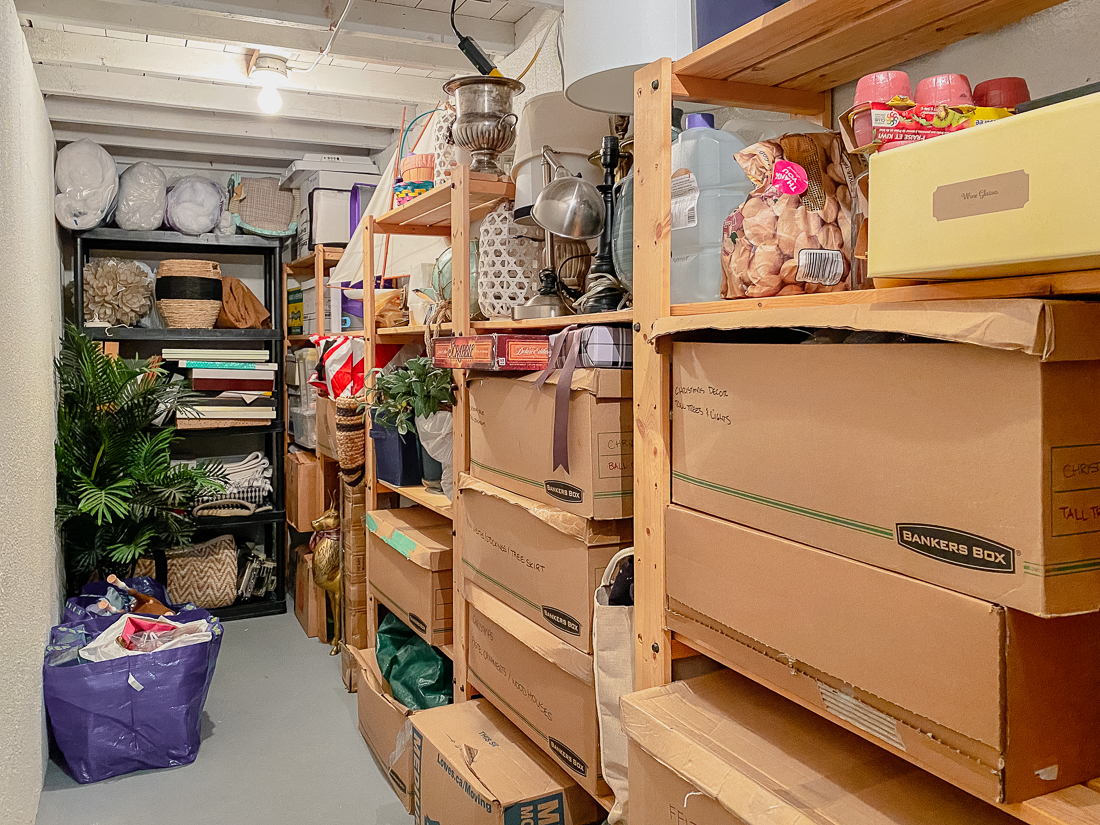 Basement Storage Room Ideas - Rambling Renovators
