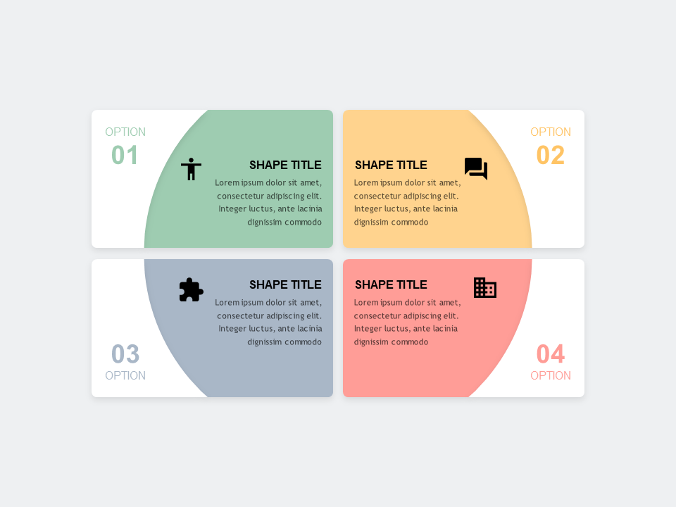 Circle Overlap Matrix PowerPoint Templates - PowerPoint Free