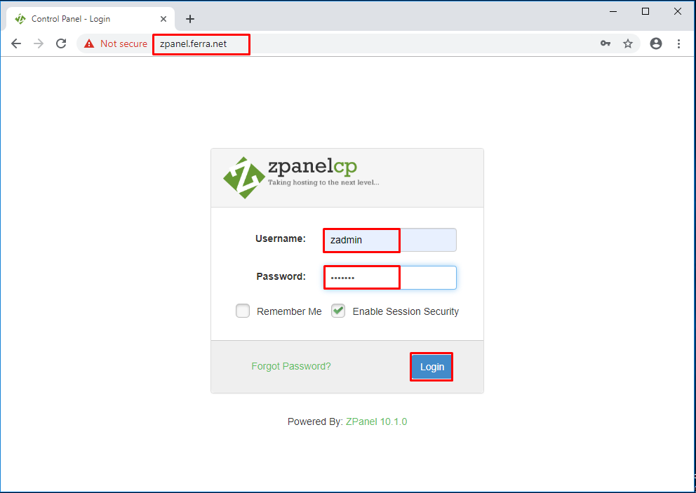 Konfigurasi Control Panel Hosting dengan ZPanel dan Plesk ~ Network Class