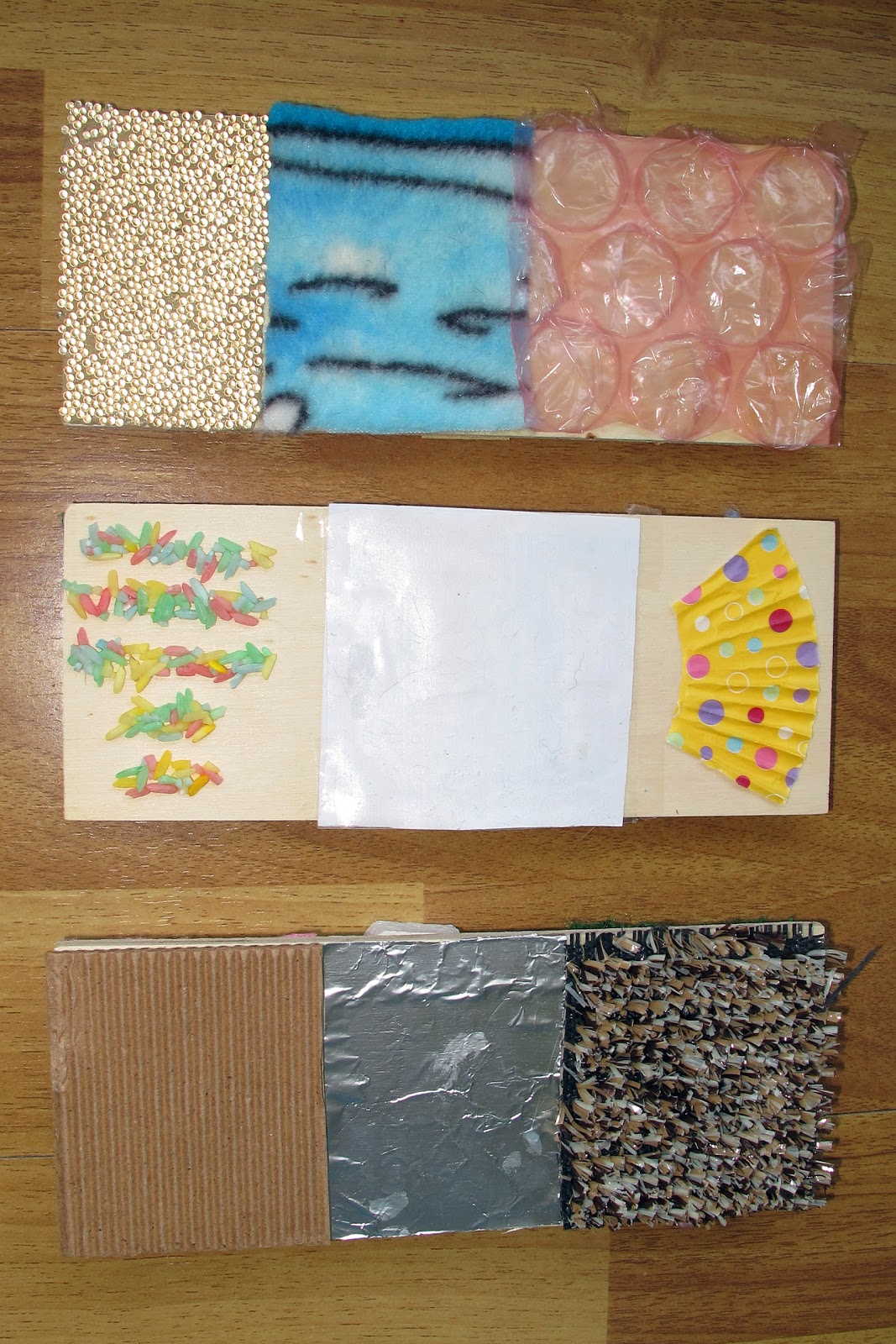 Peaceful Parenting: Texture Boards