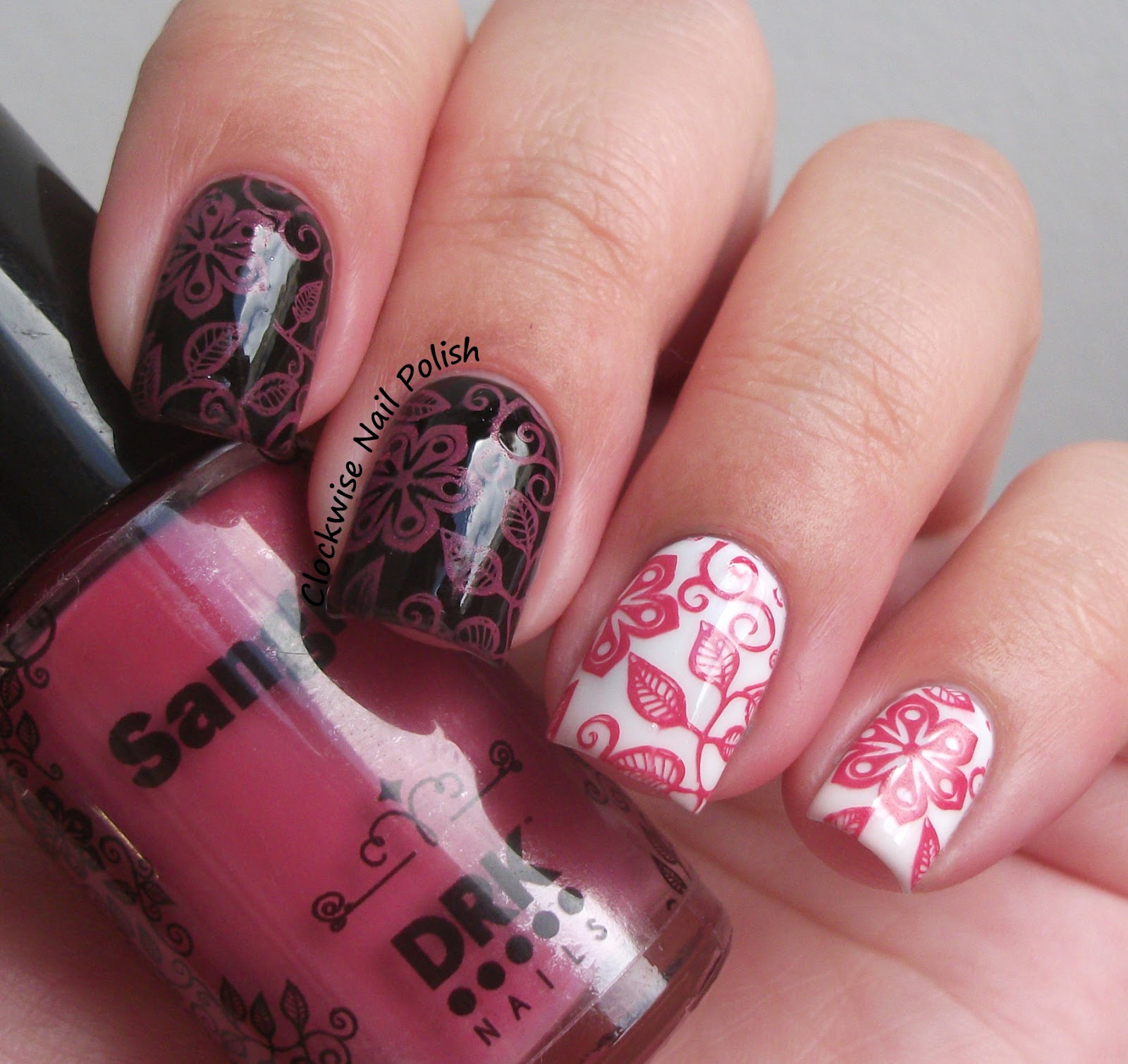 The Clockwise Nail Polish: DRK Nails Stamping Polishes Review