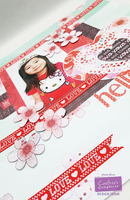 Scrapbook Layout with Love & Romance | Picture Life