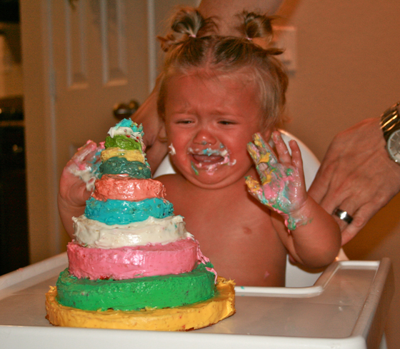 The Color Issue: 12 Layer Birthday Cake