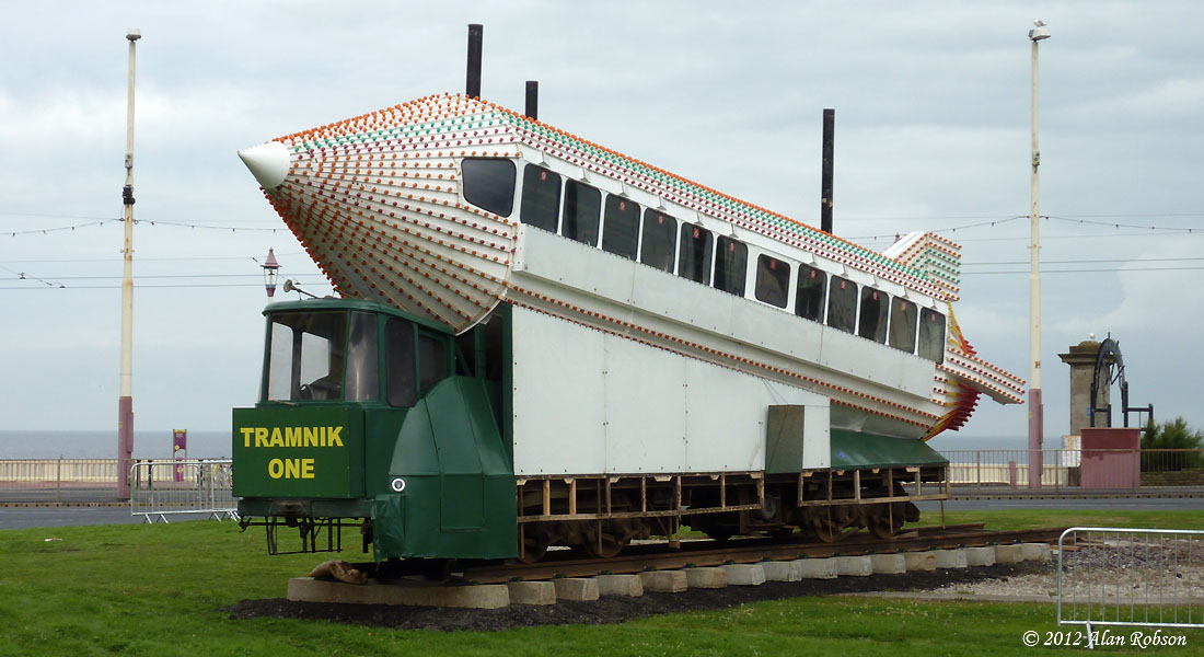 Blackpool Tram Blog: Rocket goes on display