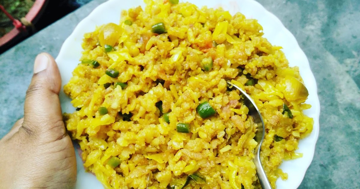 Rice Flakes Upma