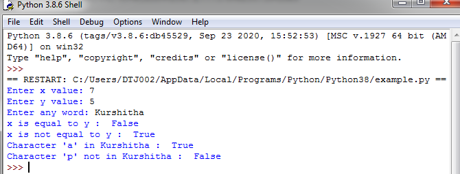Python - Operators ~ whereisstuff