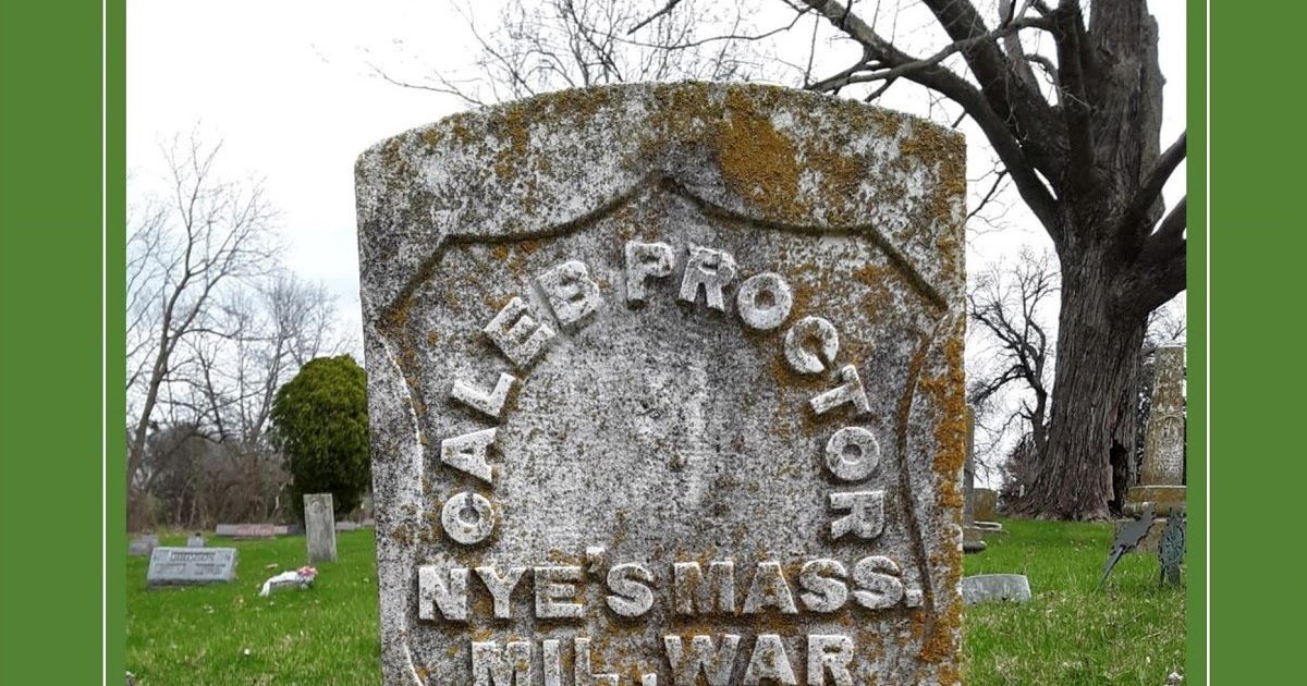 The Lucas Countyan: Tombstone Iconography: Caleb Proctor's 1812 marker
